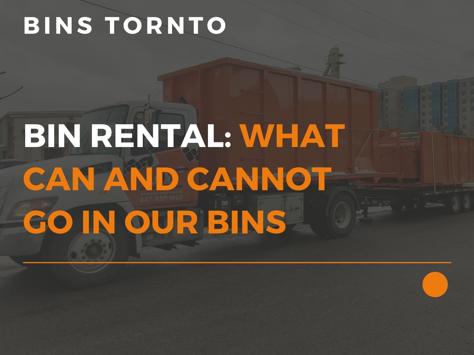 Best Uses For Dumpster Bin Rentals in Toronto 磊 Bins Toronto